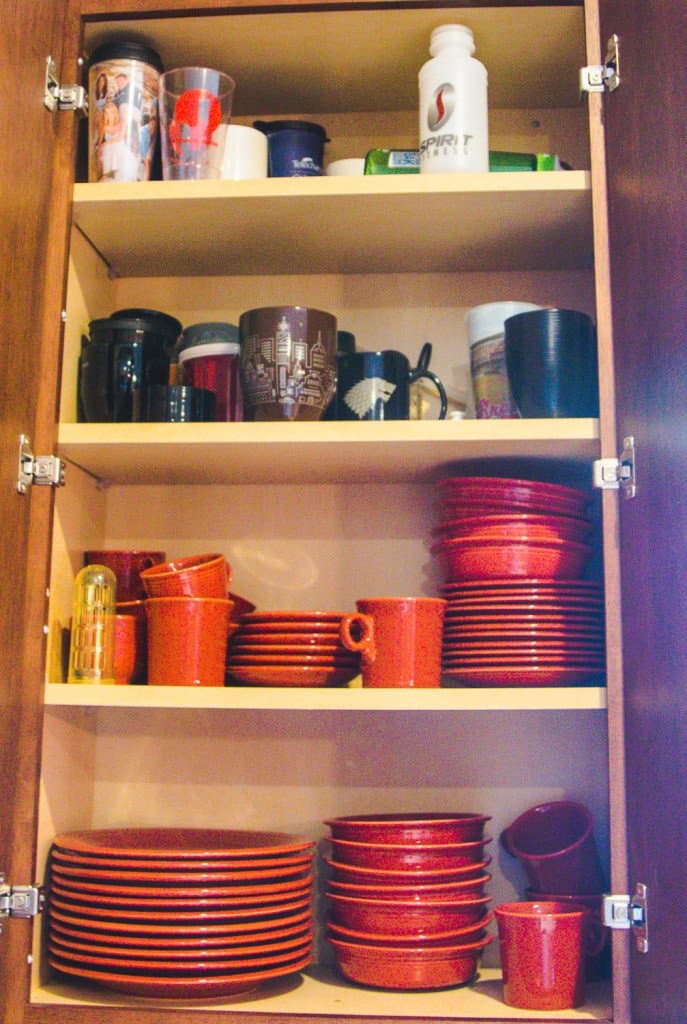 Using The KonMari Method With Kitchen Cabinets