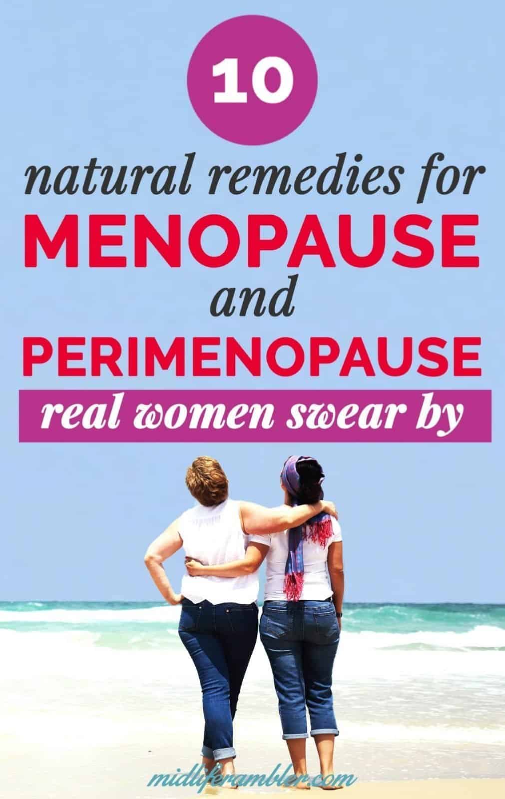 10 Natural Remedies For Menopause Symptoms That Really Work According