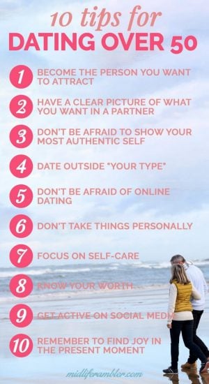 How To Find Love When You're Dating Over 50 – Midlife Rambler