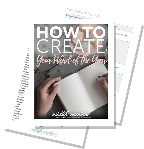 How To Pick One Word For The Year 2022 [+Free Printable] – Midlife Rambler