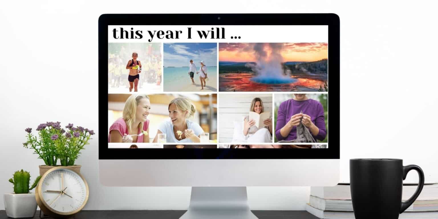 How To Make A Powerful Digital Vision Board Online [+ Free Canva ...