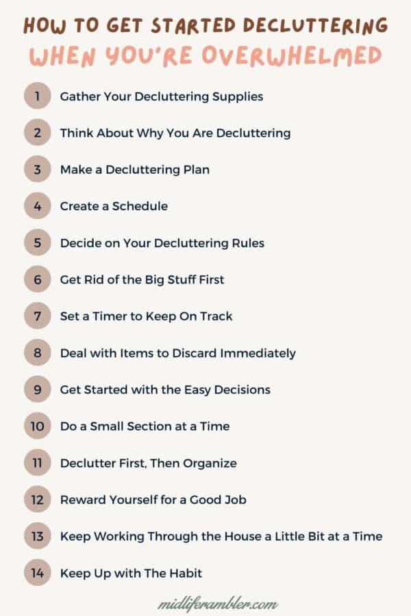 How To Start Decluttering When You're Overwhelmed By Everything ...