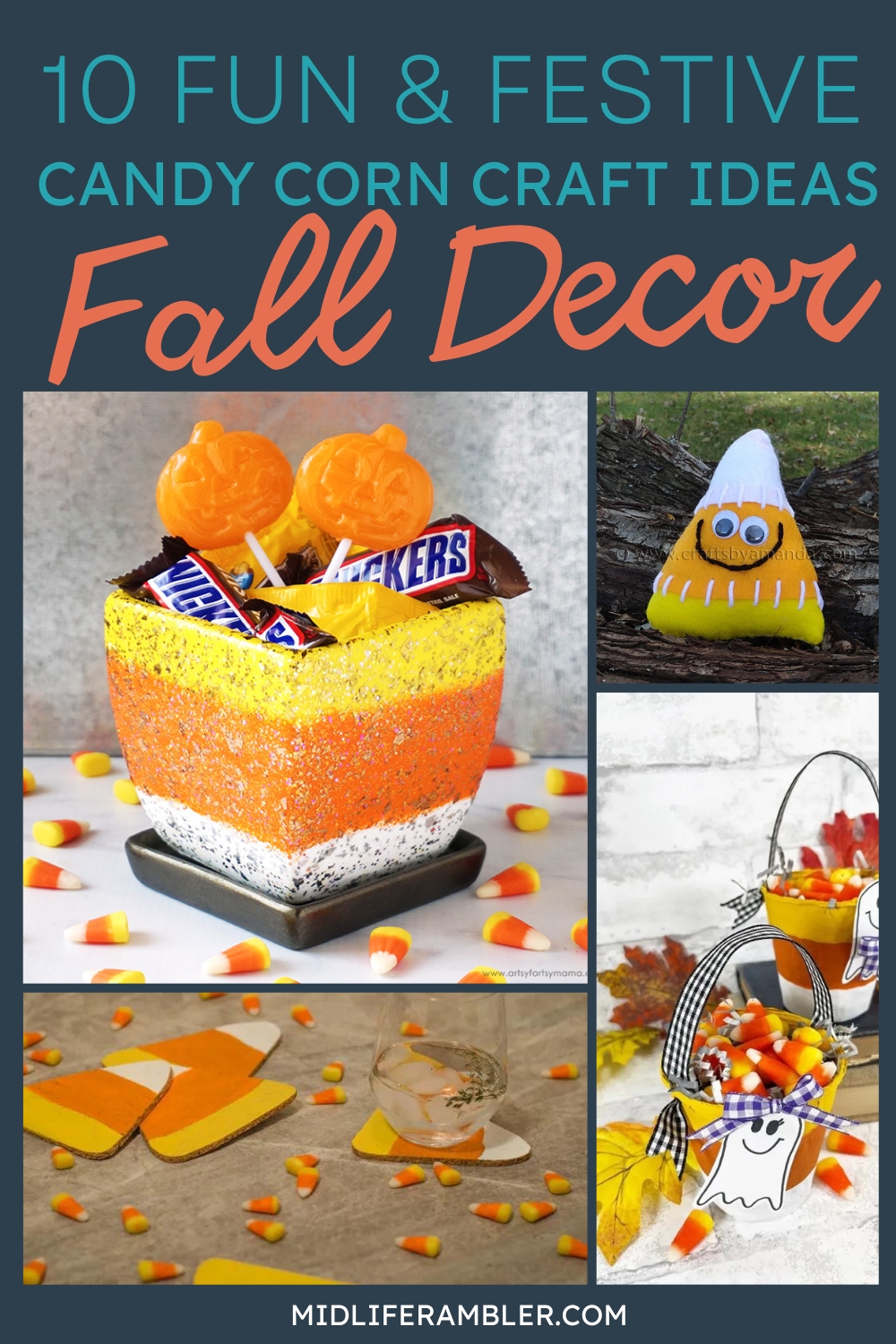 Fun & Festive Candy Corn Craft Ideas For Fall – Midlife Rambler